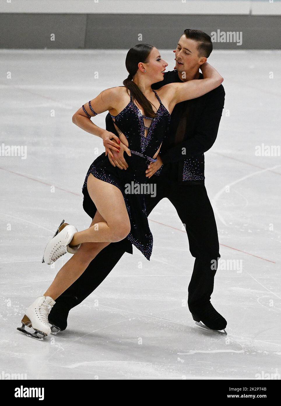 Oberstdorf, Deutschland. 23. September 2022. Figure Skating: Challenger Series - Nebelhorn ...