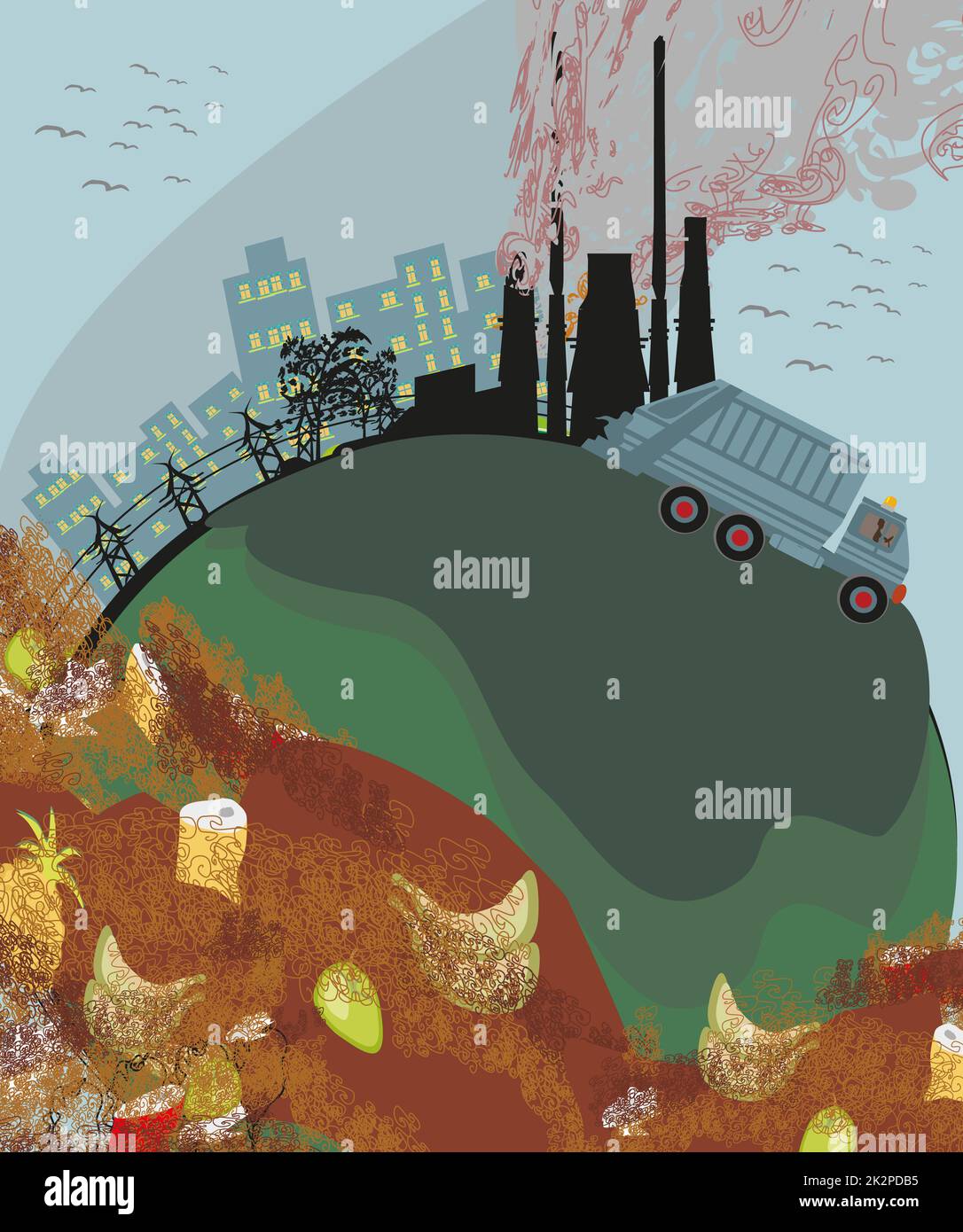 Polluted cities -Fotos und -Bildmaterial in hoher Auflösung – Alamy