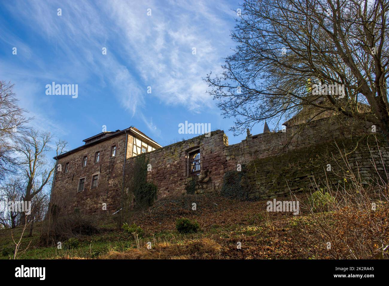 Das historische Schloss Berlepsch, Witzenhausen, Deutschland Stockfotografie - Alamy