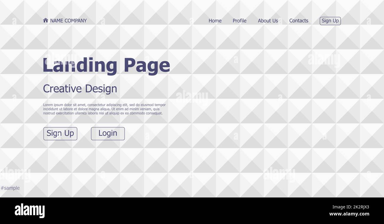 Startseite Landing weiß grau Web Landing Page Vorlage digitale Website Landing Page Design ...