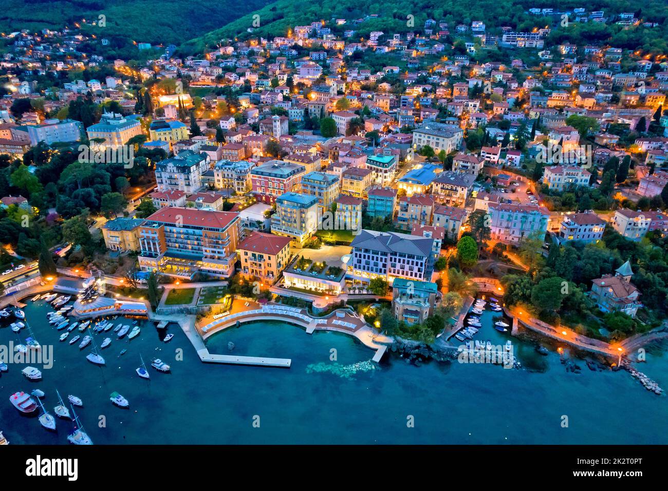 Croatia kvarner riviera opatija villa -Fotos und -Bildmaterial in hoher ...