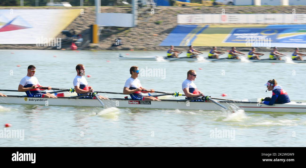 Racice, Tschechische Republik. 22. September 2022. Matous Docekal, Jan ...