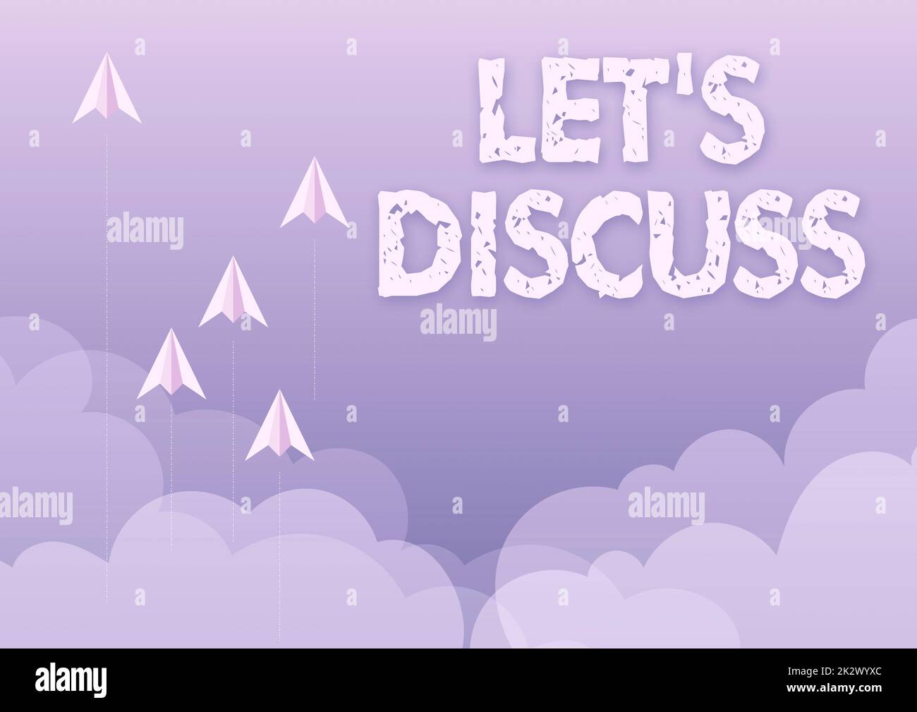 Textüberschrift Präsentation Lassen Sie uns diskutieren. Business ...