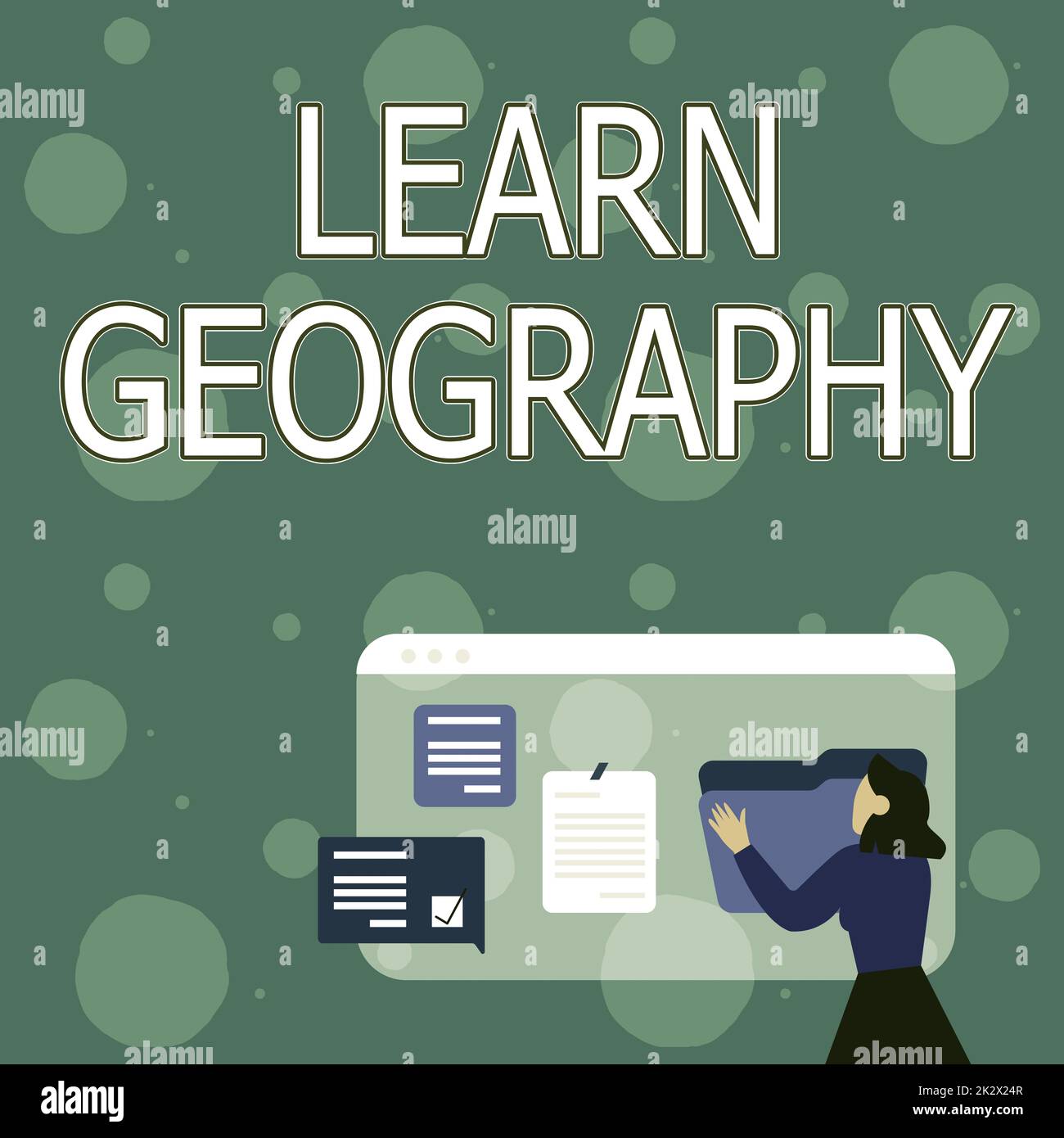 Schreiben mit Text Geografie lernen. Internet-Konzeptstudie über ...