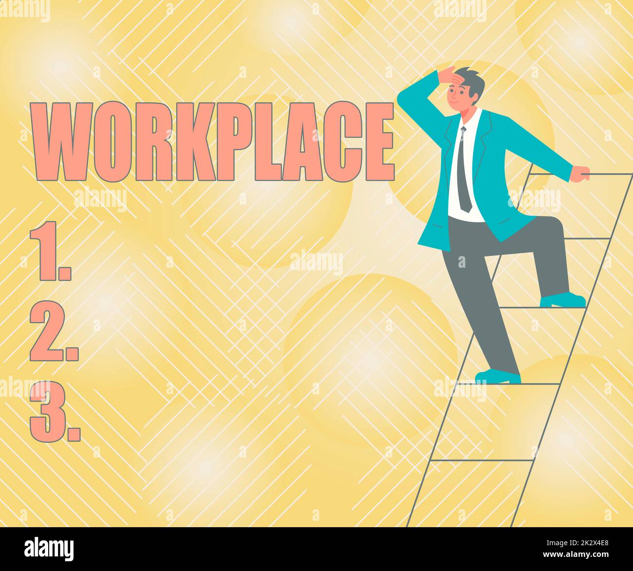 Textzeichen, das Workplace anzeigt. Ein Wort für einen Bereich, in dem ... Textzeichen, das Workplace anzeigt. Ein Wort für einen Bereich, in dem ...