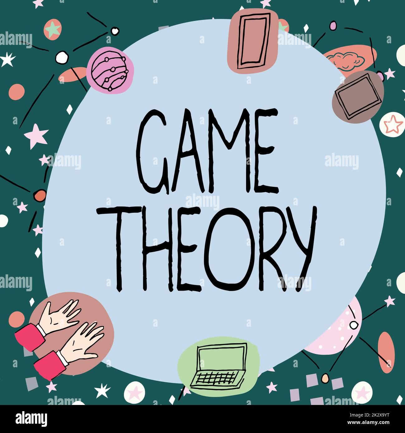 Schreiben mit Text Spieltheorie. Geschäftsüberblick Zweig der ...