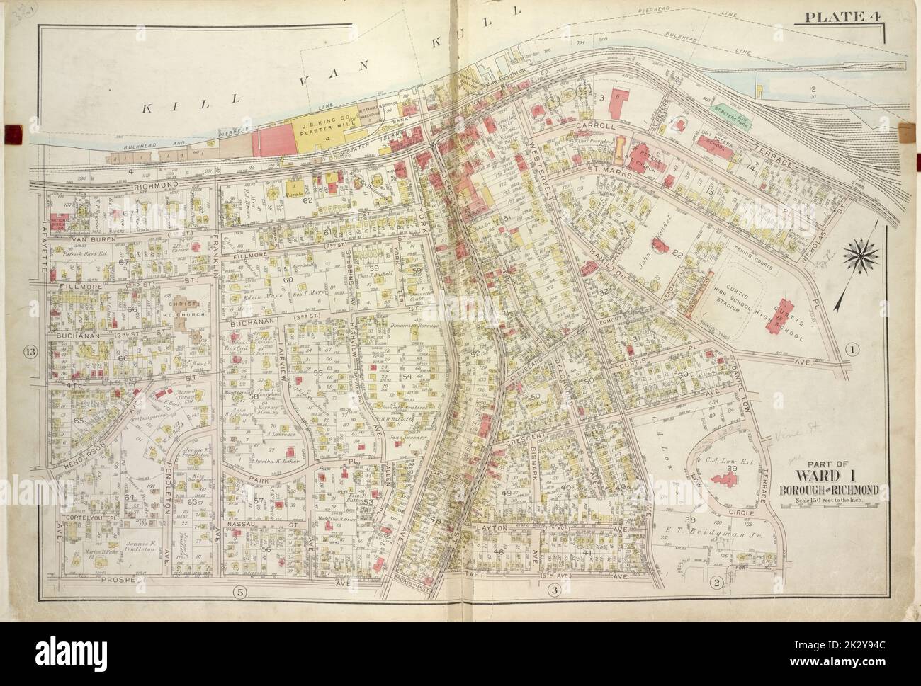 Kartografisch, Karten. 1917. Lionel Pincus und Prinzessin Firyal Map ...