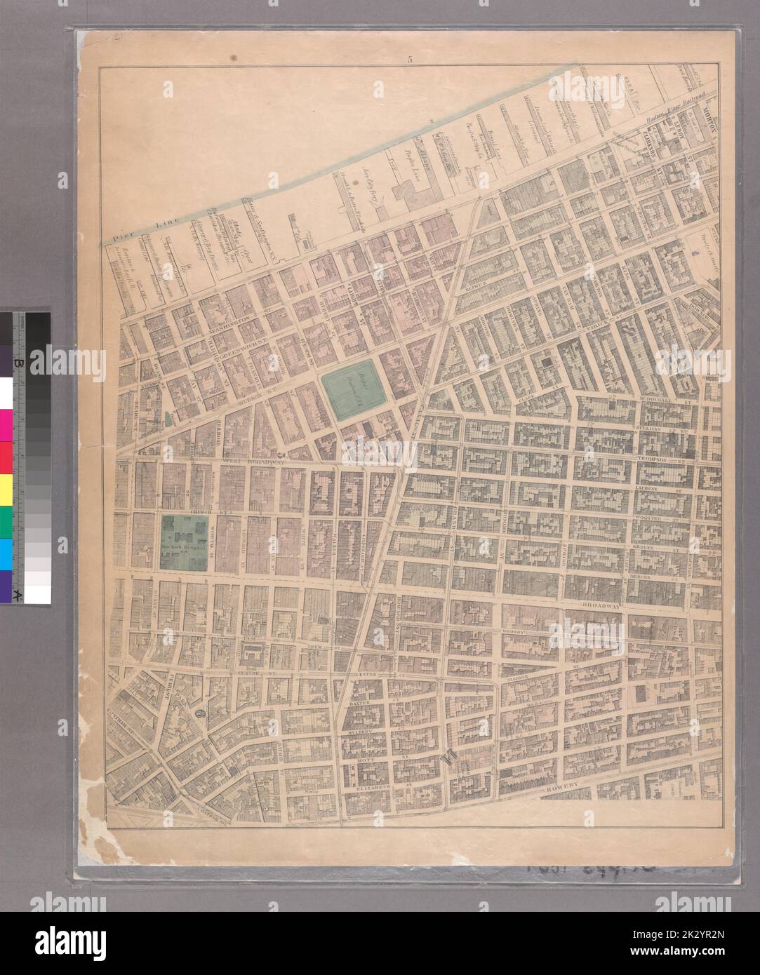 Kartografisch, Karten. 1867. Lionel Pincus und Princess Firyal Map ...