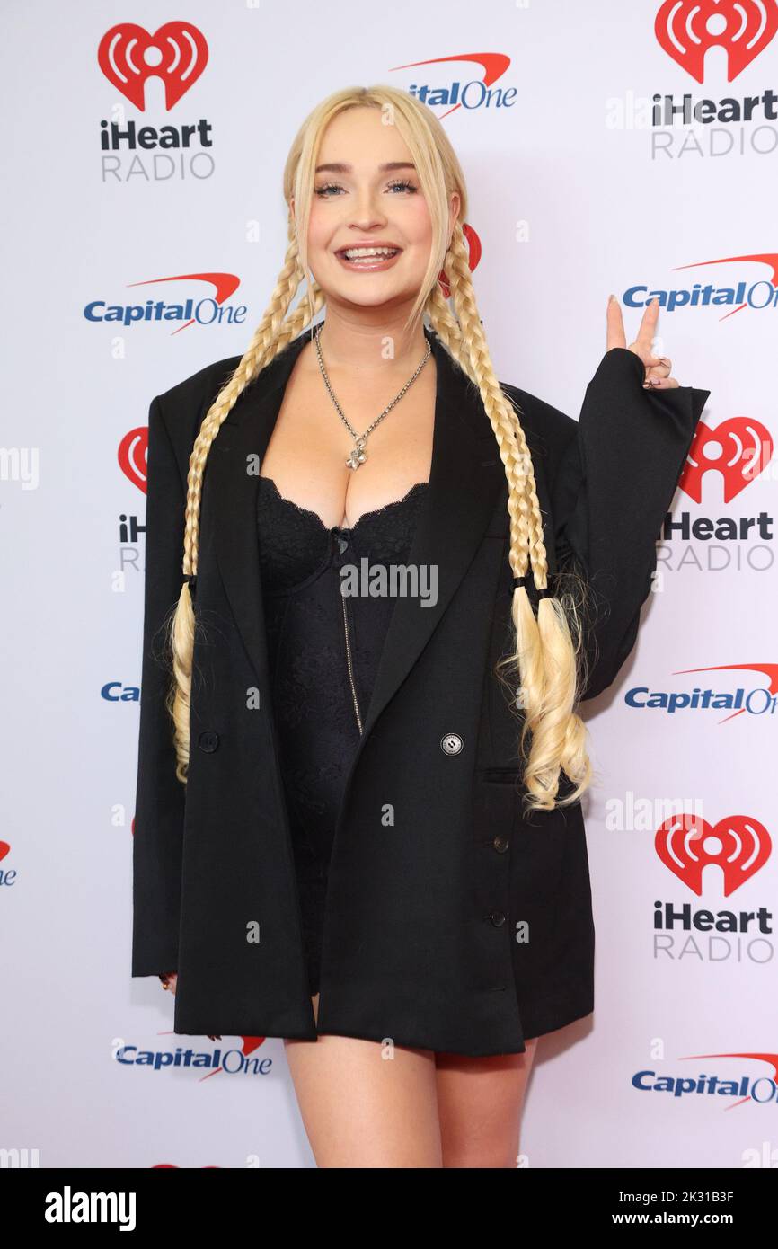 Las Vegas, Usa. 23. September 2022. Kim Petras kommt am Freitag, den 23 ...