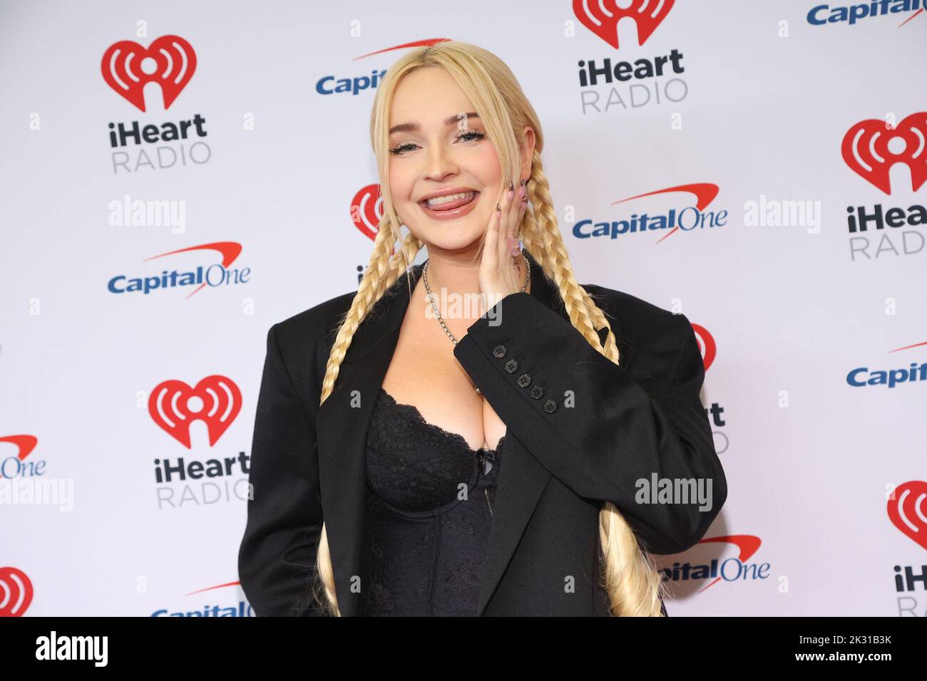 Las Vegas, Usa. 23. September 2022. Kim Petras kommt am Freitag, den 23 ...