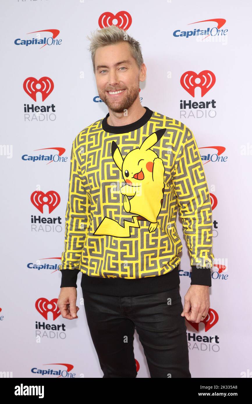 Las Vegas, Usa. 23. September 2022. Lance Bass kommt am Freitag, den 23 ...