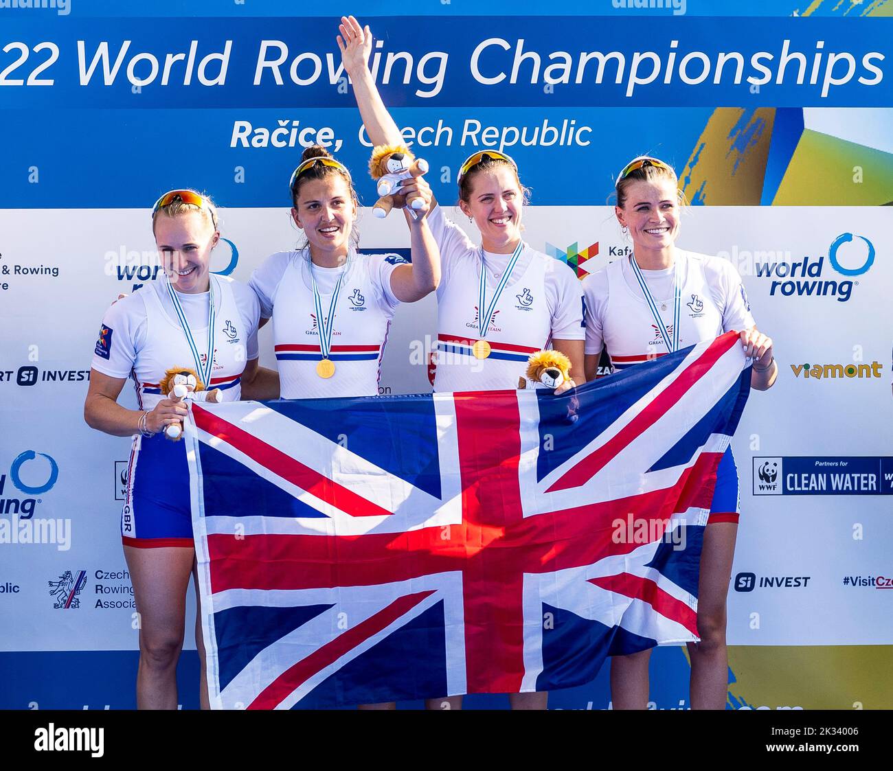 Racice, Tschechische Republik. 24. September 2022. Heidi Long, Rowan ...