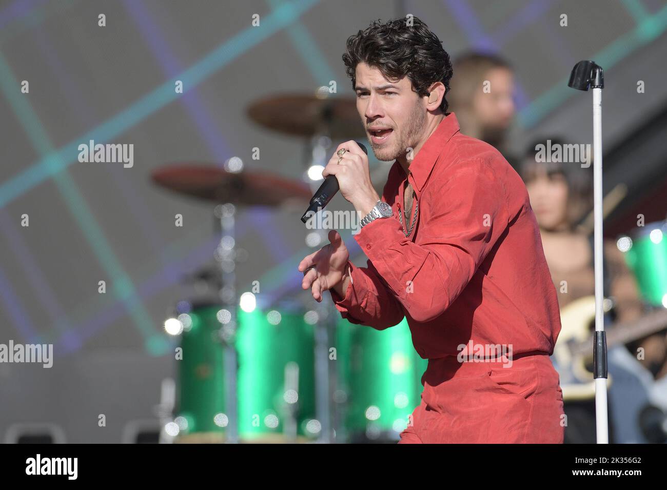 Nick Jonas und die Jonas Brothers treten am 24. September 2022 beim ...