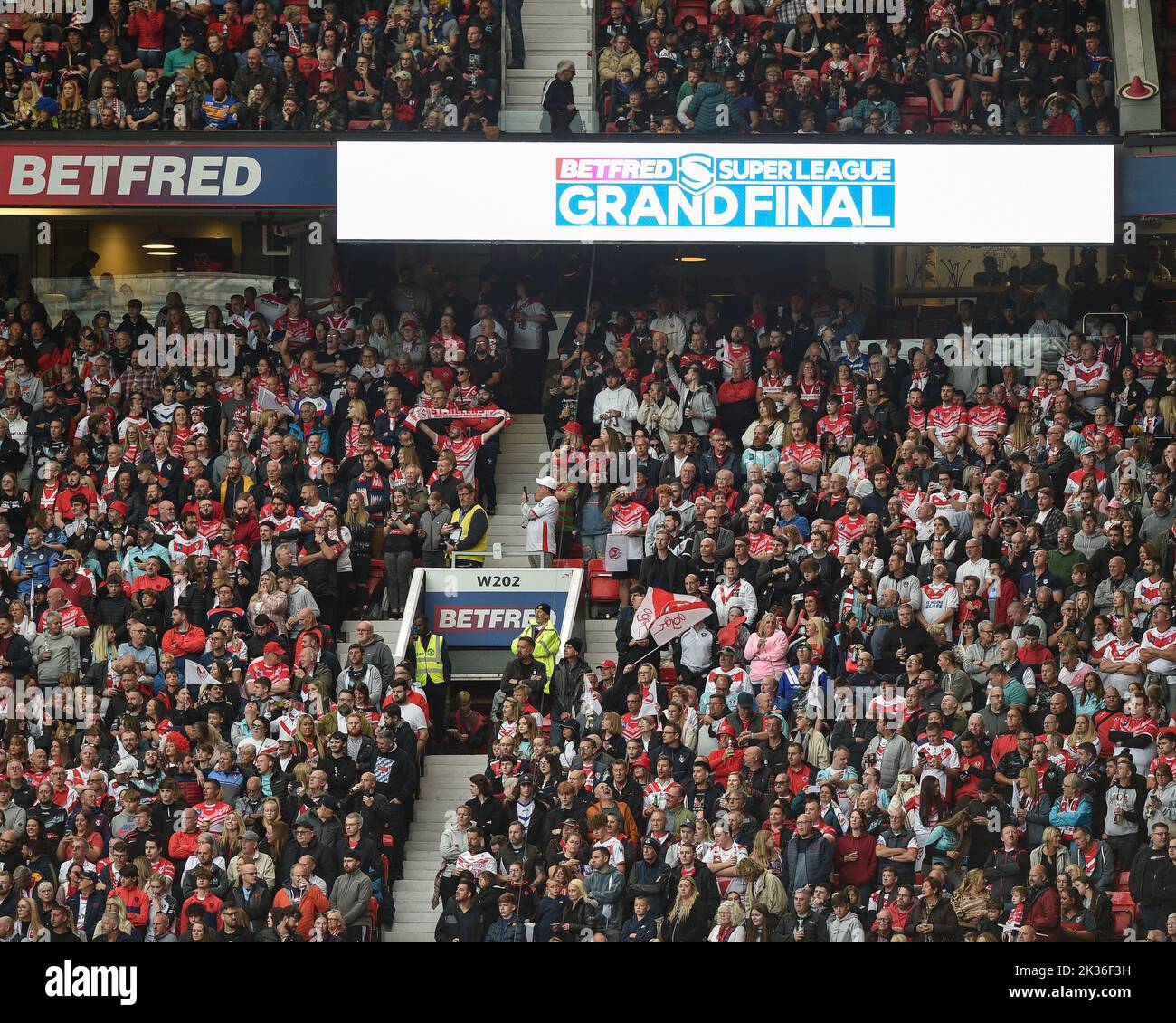 Manchester, England -24.. September 2022 - Rugby League Betfred Super ...