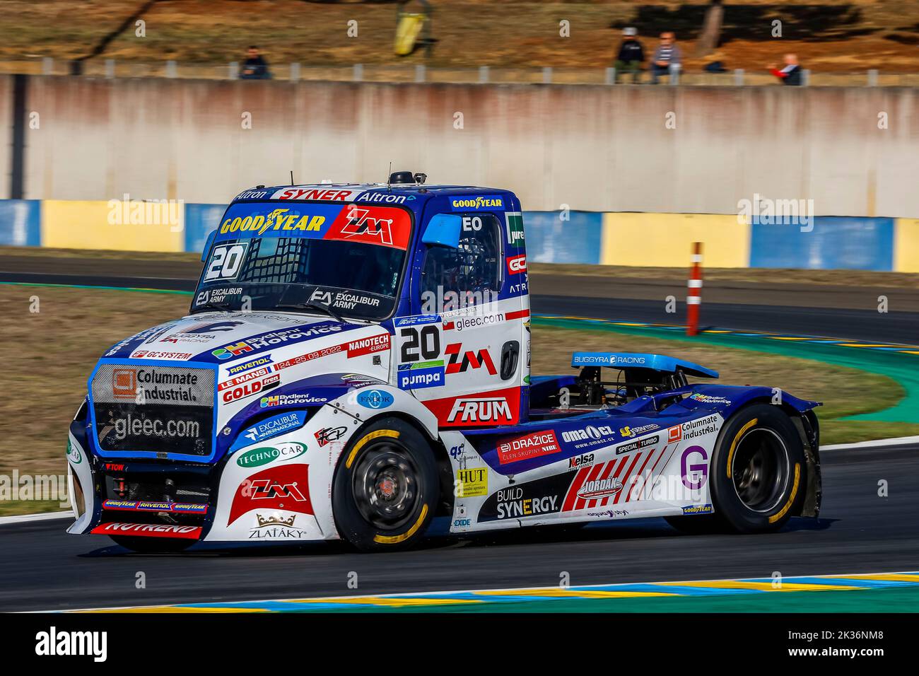 Mans, Frankreich. 25.. September 2022. 20 CALVET Teo,BUGGYRA ZM RACING ...