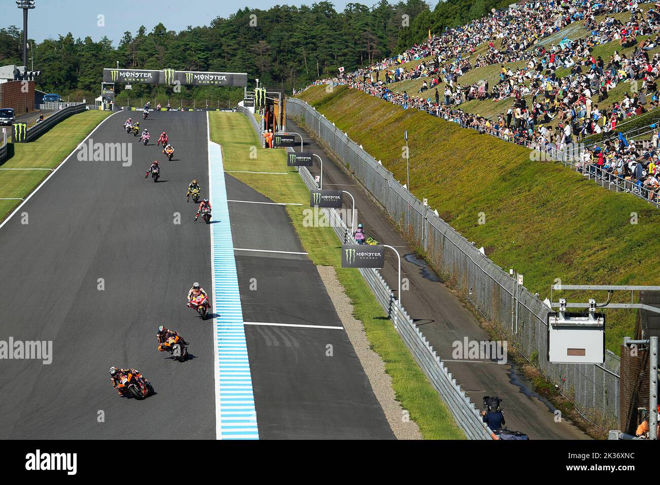 Motegi, Japan. 25. September 2022. Rennen des Motul Grand Prix of Japan ...