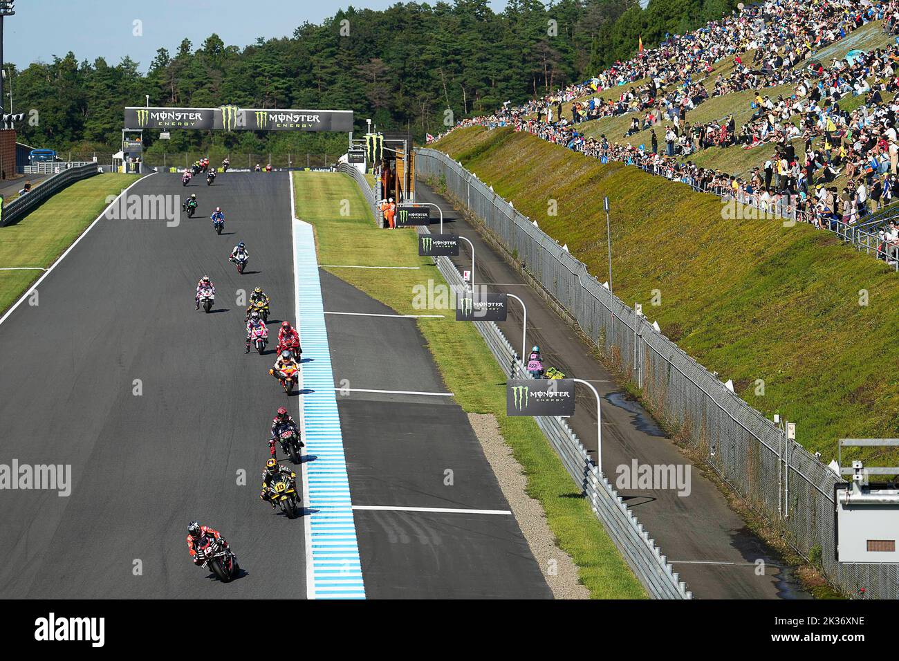 Motegi, Japan. 25. September 2022. Rennen des Motul Grand Prix of Japan ...