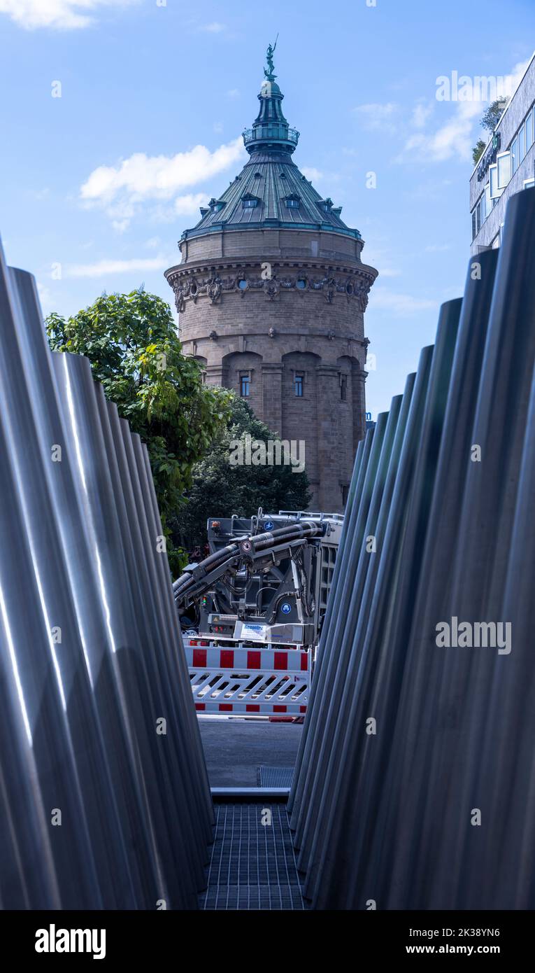Mannheim wasserturm view -Fotos und -Bildmaterial in hoher Auflösung – Alamy