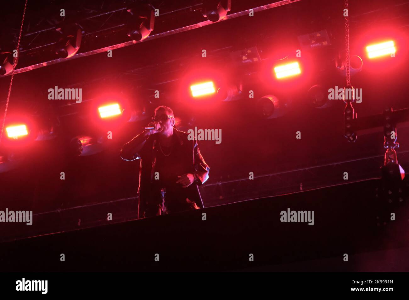 Verona, Italien. 25.. September 2022. Der italienische Rapper Fabio ...