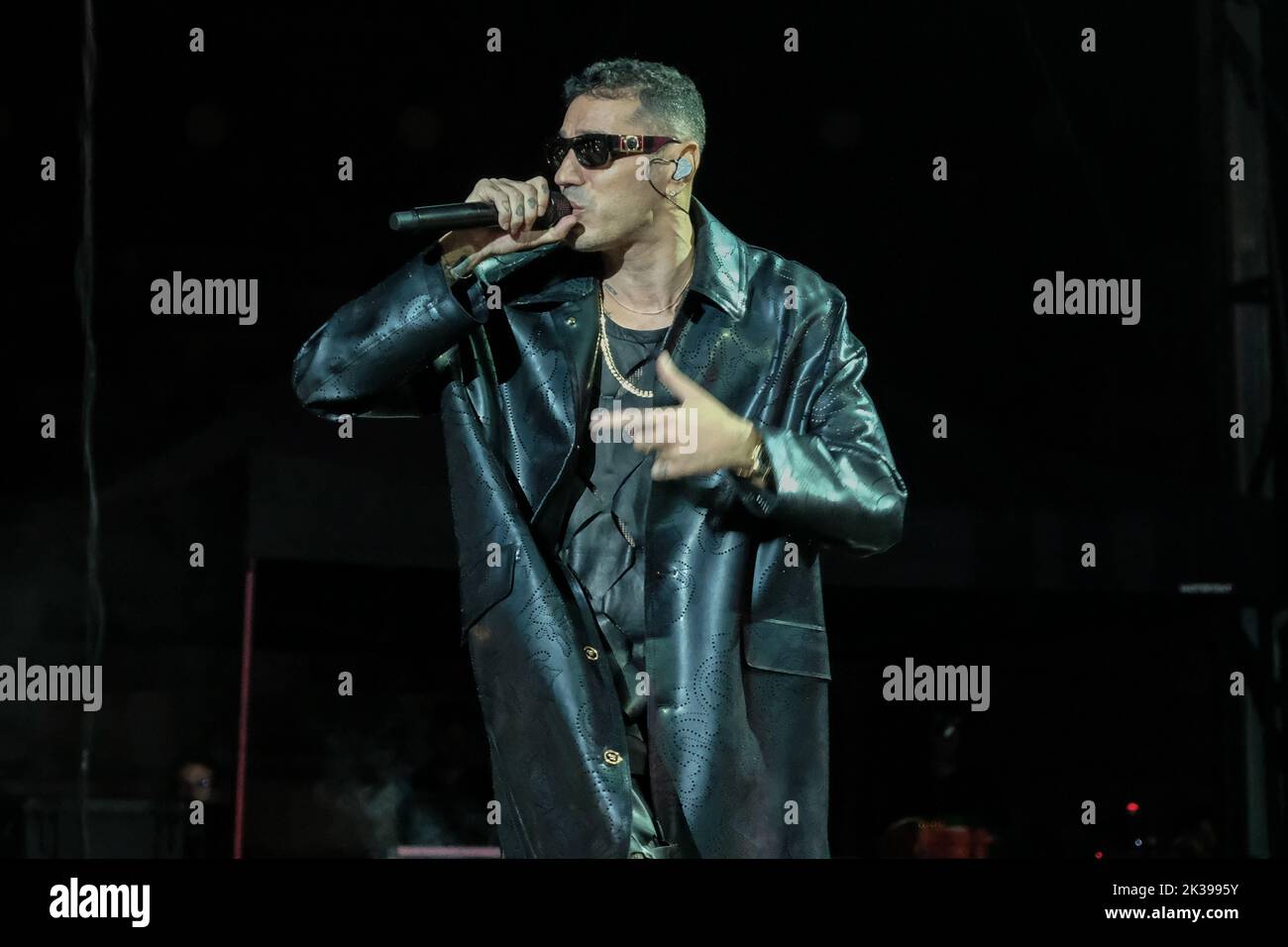 Verona, Italien. 25.. September 2022. Der italienische Rapper Fabio ...