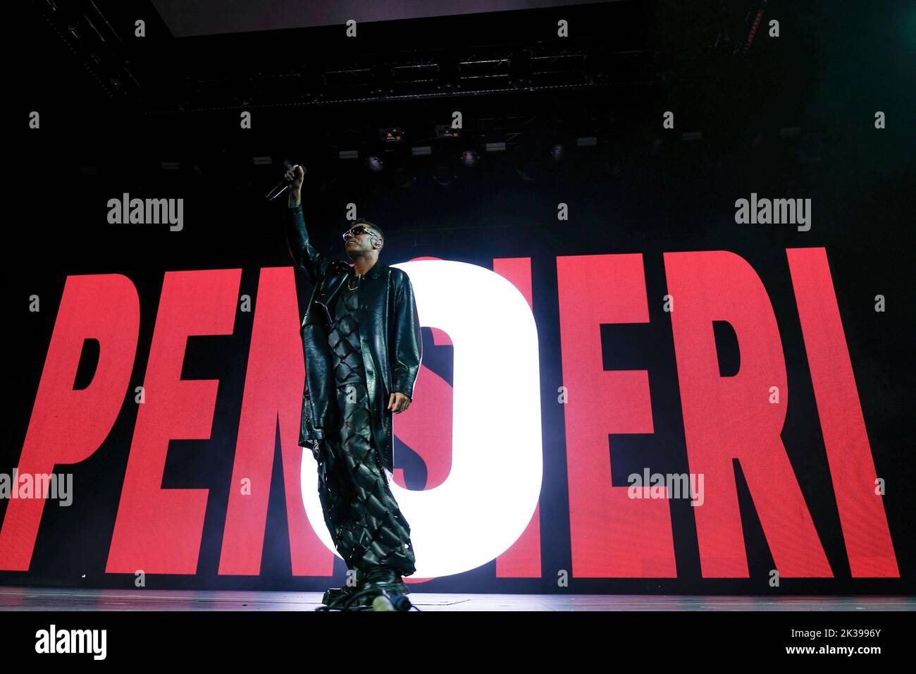 Verona, Italien. 25.. September 2022. Der italienische Rapper Fabio ...