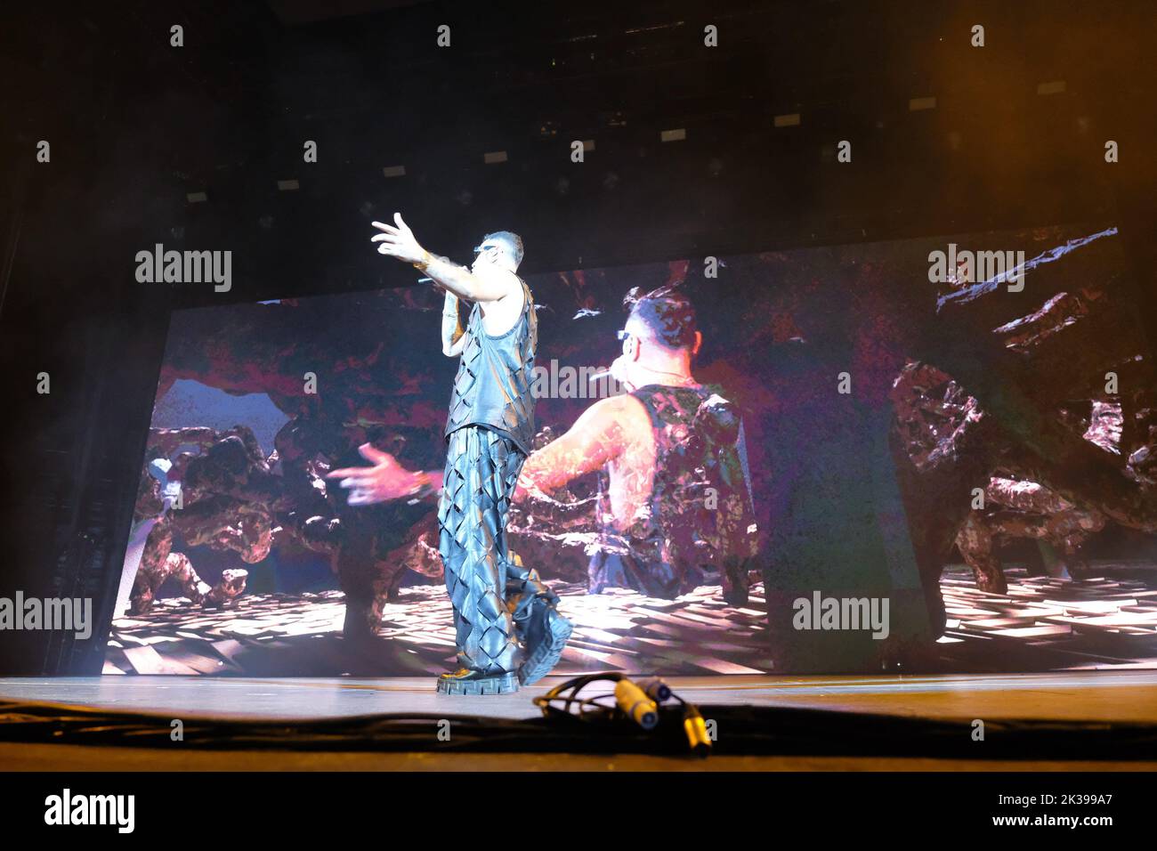 Verona, Italien. 25.. September 2022. Der italienische Rapper Fabio ...