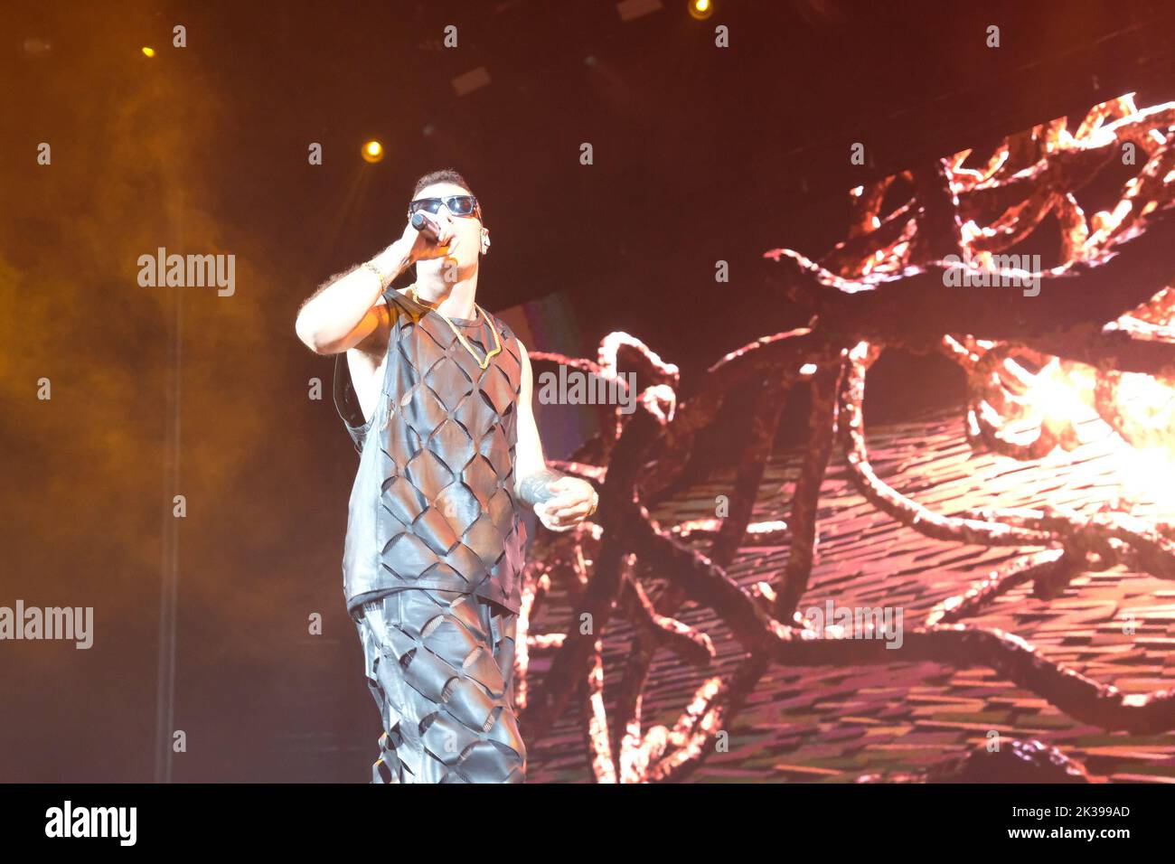 Verona, Italien. 25.. September 2022. Der italienische Rapper Fabio ...