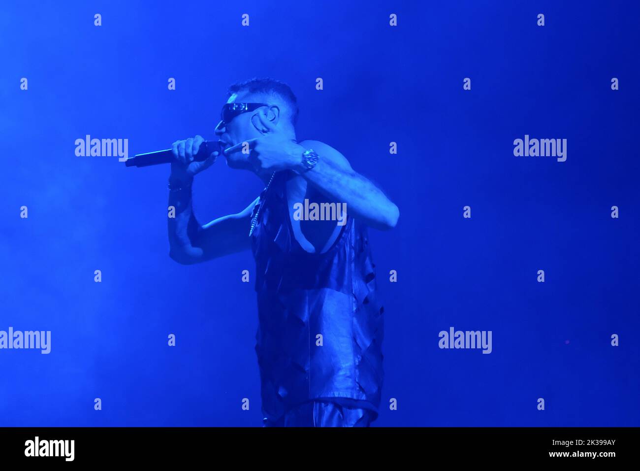 Verona, Italien. 25.. September 2022. Der italienische Rapper Fabio ...