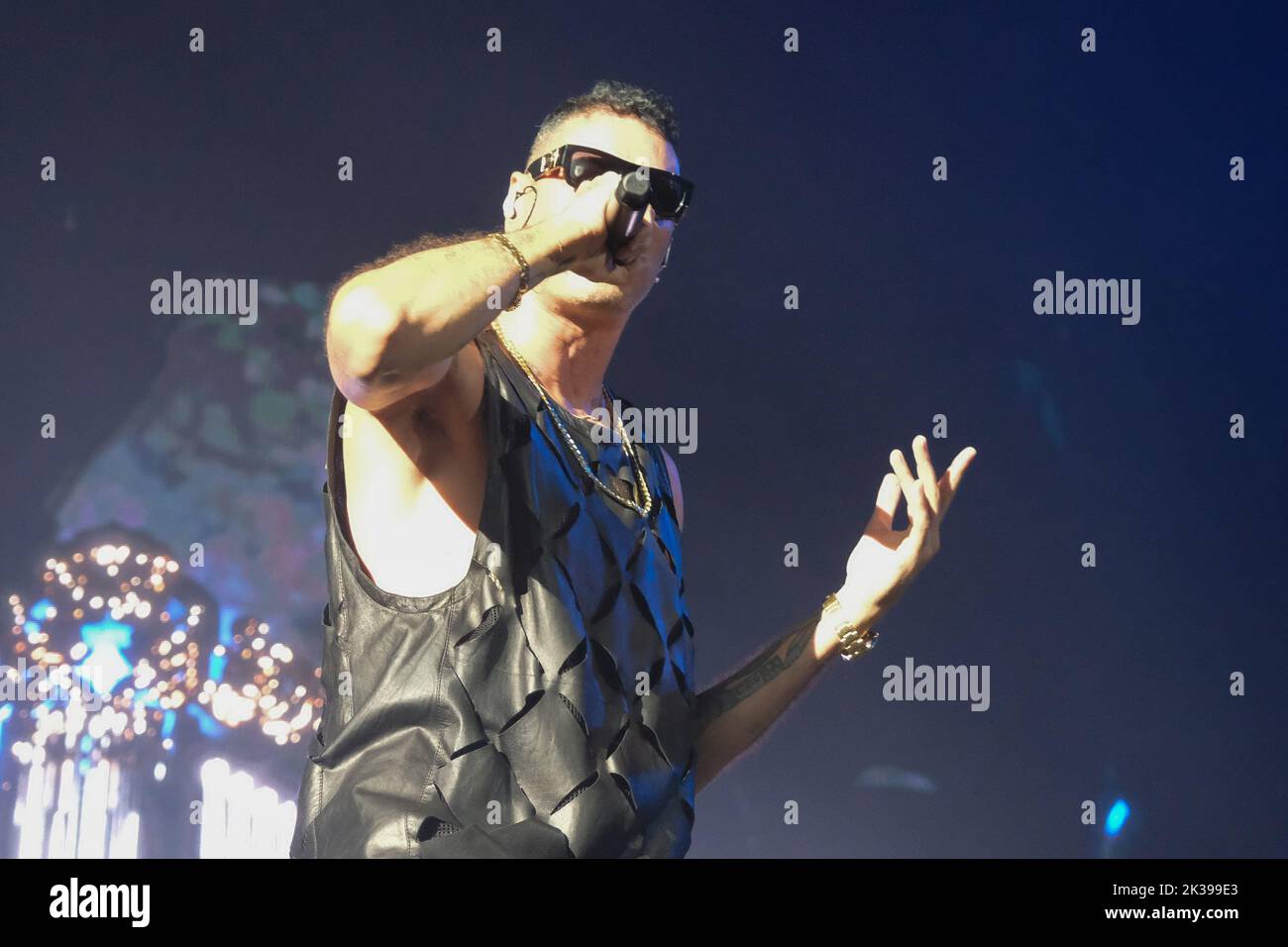 Verona, Italien. 25.. September 2022. Der italienische Rapper Fabio ...