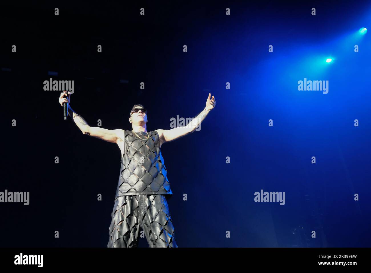 Verona, Italien. 25.. September 2022. Der italienische Rapper Fabio ...