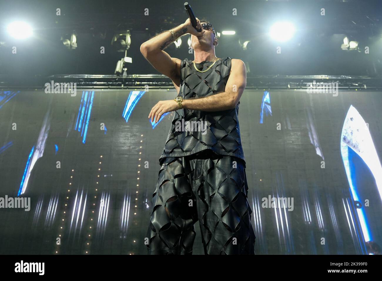 Verona, Italien. 25.. September 2022. Der italienische Rapper Fabio ...