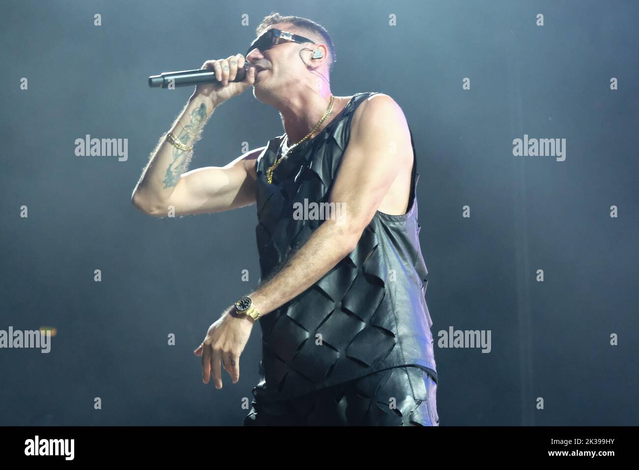 Verona, Italien. 25.. September 2022. Der italienische Rapper Fabio ...