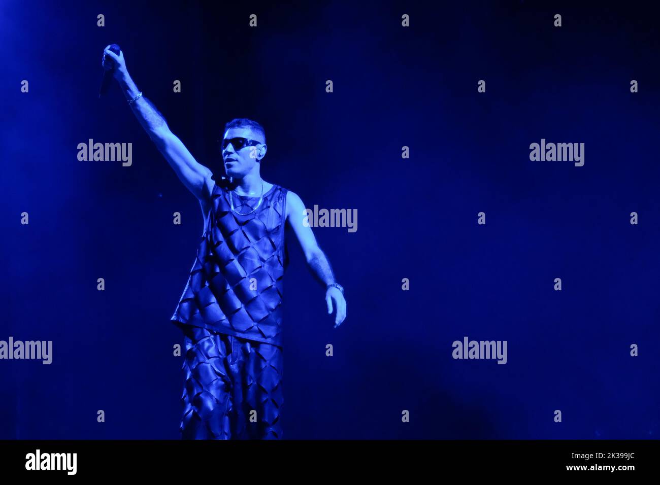 Verona, Italien. 25.. September 2022. Der italienische Rapper Fabio ...