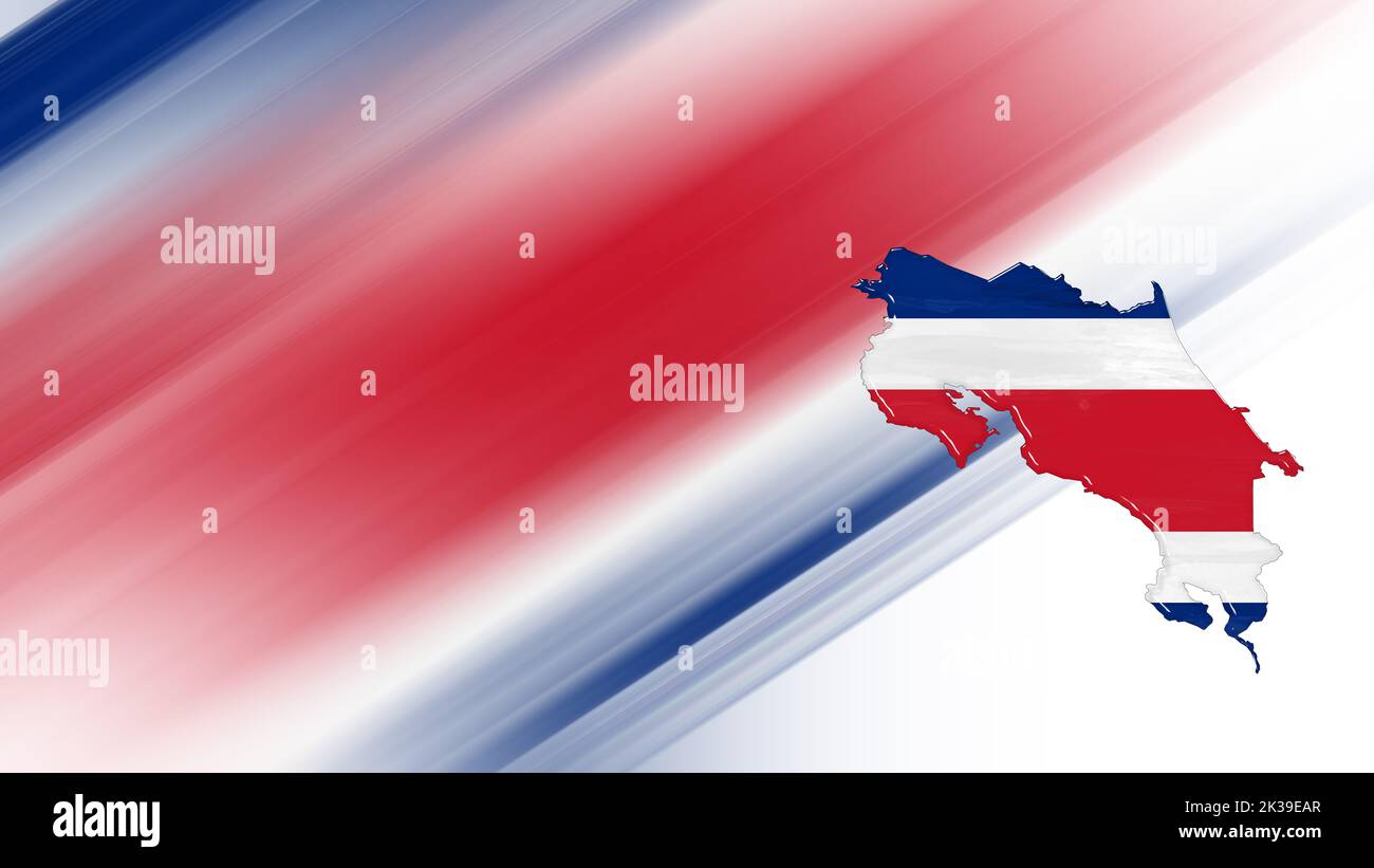 Mapa de la bandera de costa rica -Fotos und -Bildmaterial in hoher Auflösung - Seite 2 - Alamy