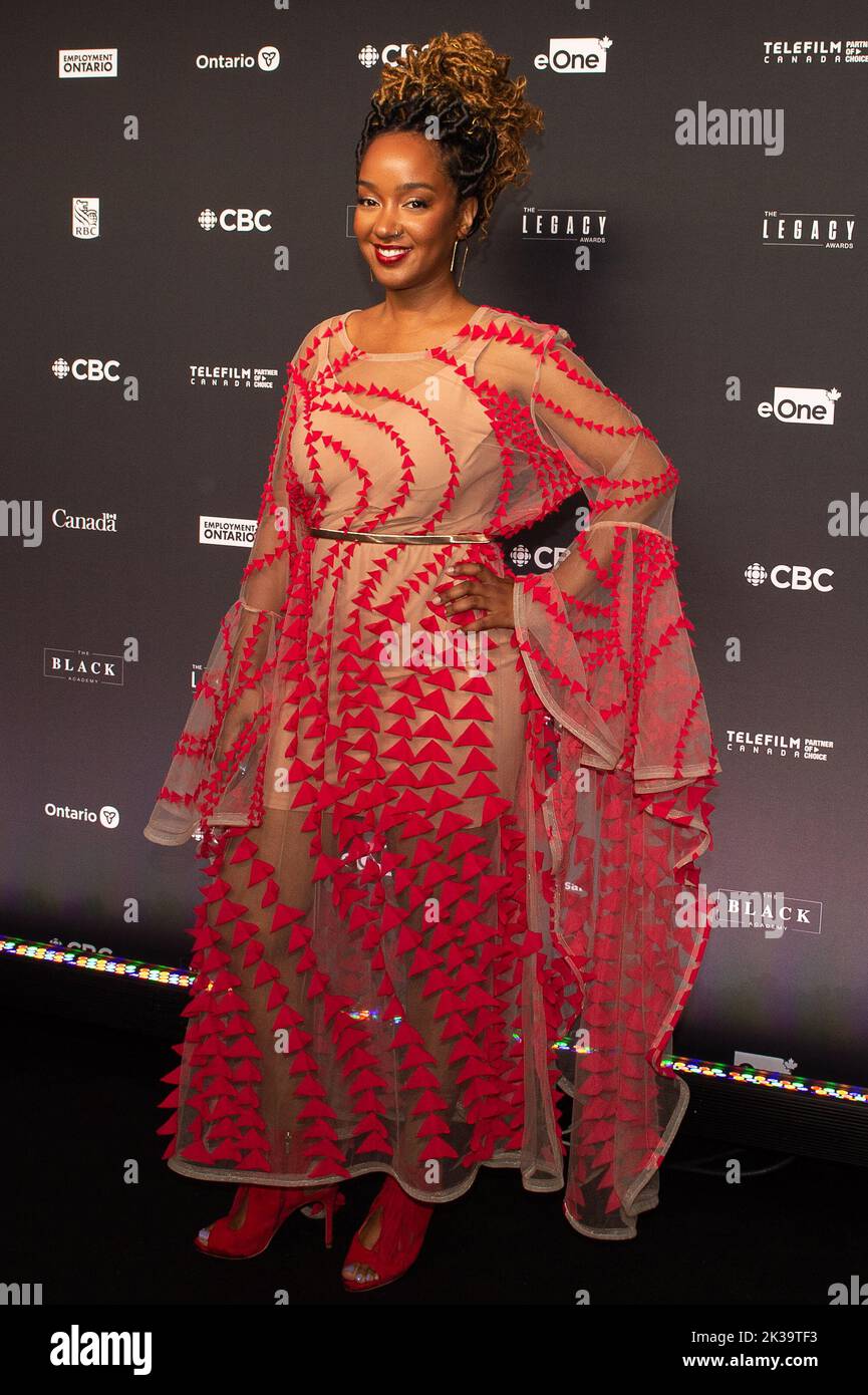 Toronto, Kanada. 25. September 2022. Die kanadische Rundfunkanstalt und ...