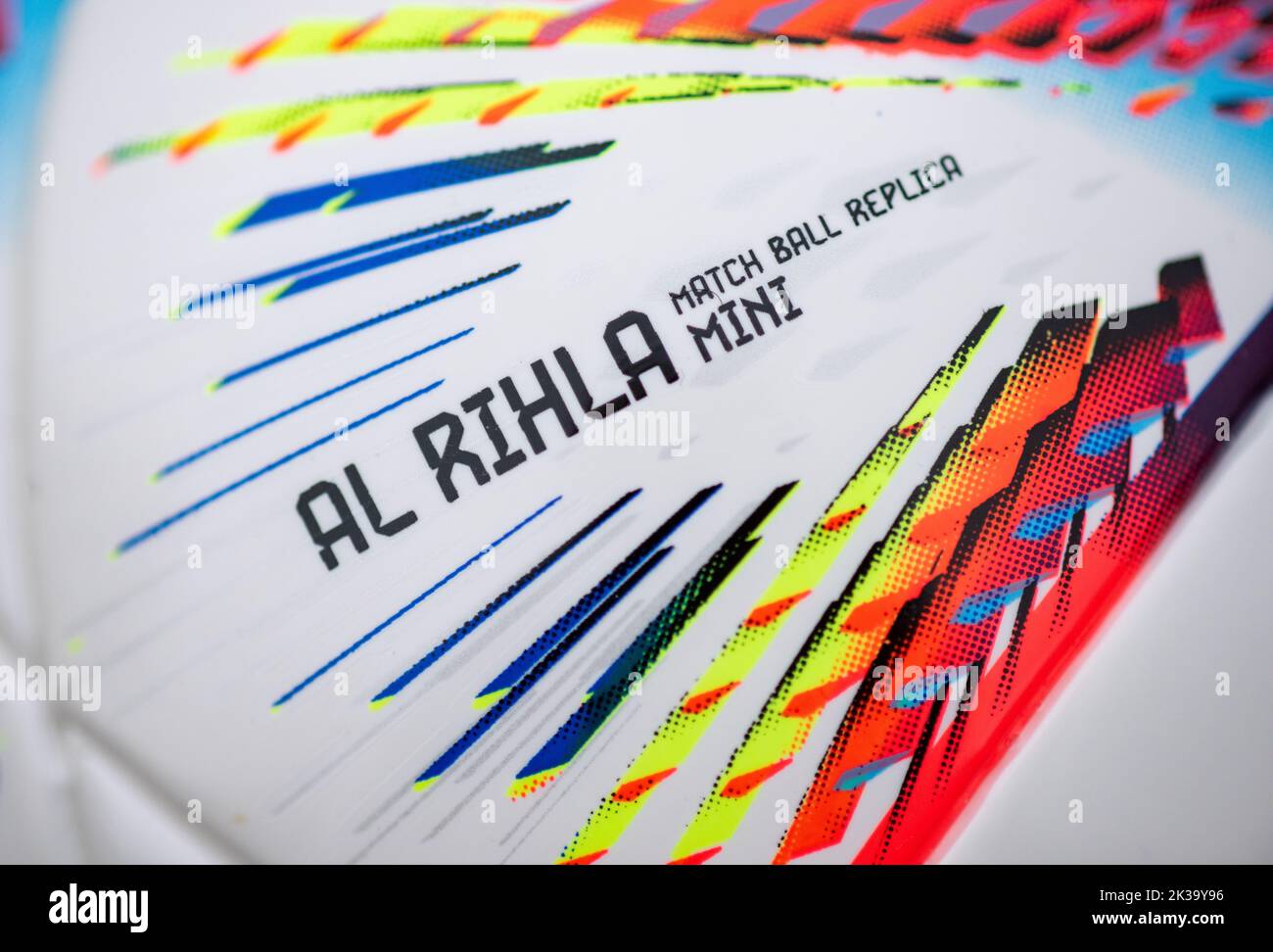 25. September 2022, Doha, Katar, der offizielle Ball der FIFA Fußball ...