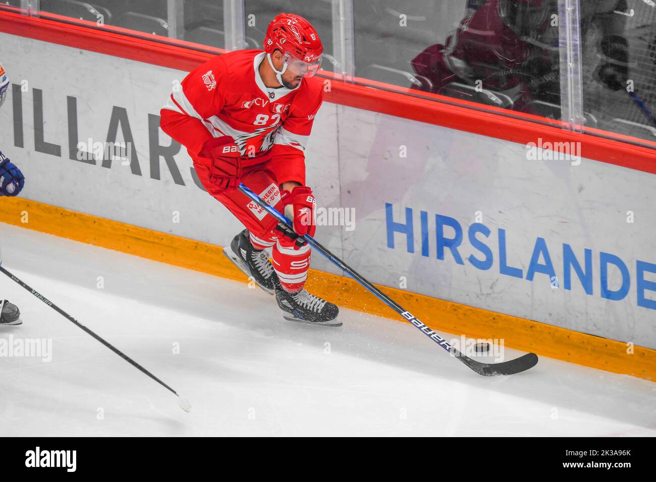 Lausanne, Schweiz. 09.. Mai 2022. Cory Emmerton (Angreifer) vom ...