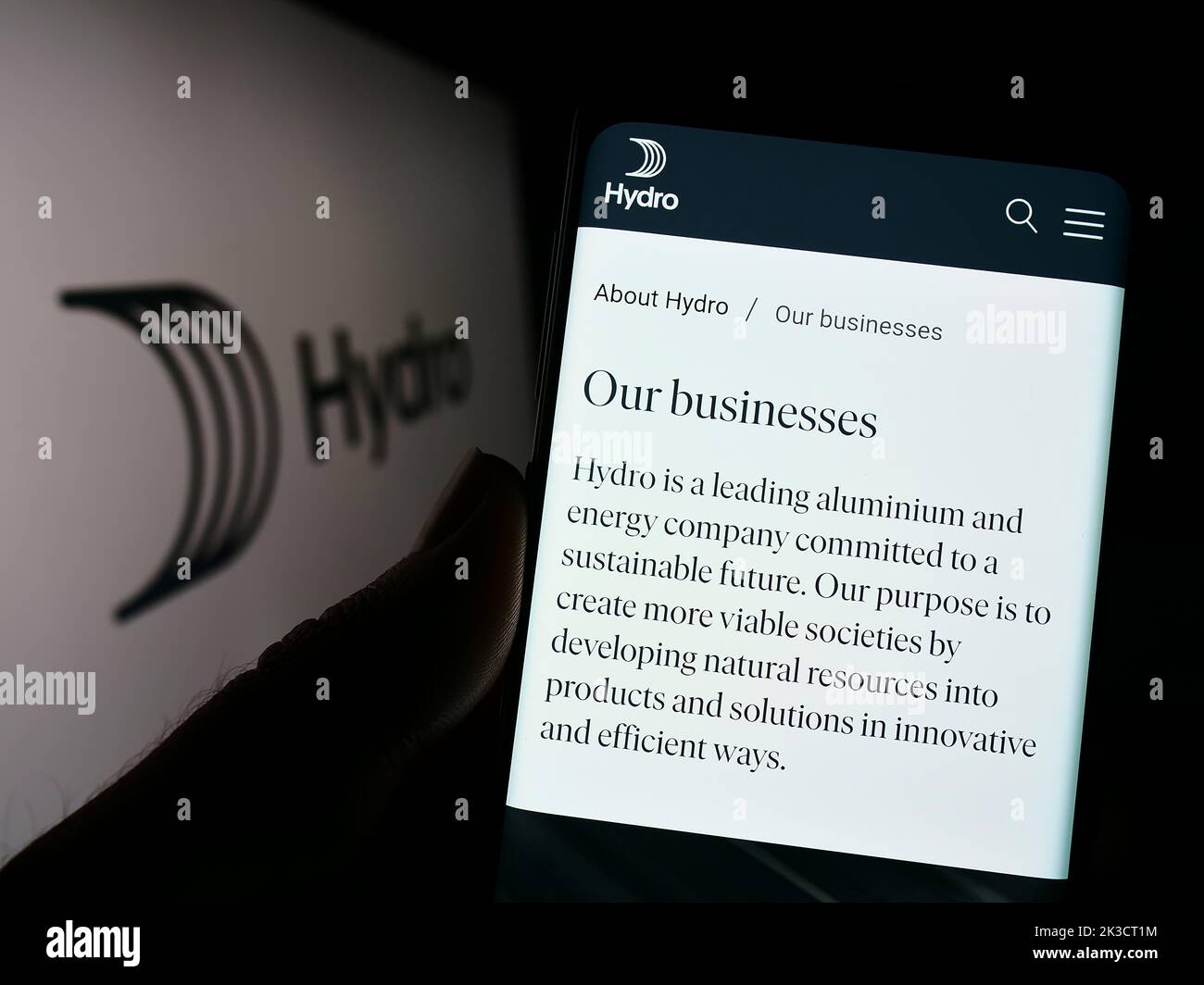 Norsk hydro asa -Fotos und -Bildmaterial in hoher Auflösung – Alamy