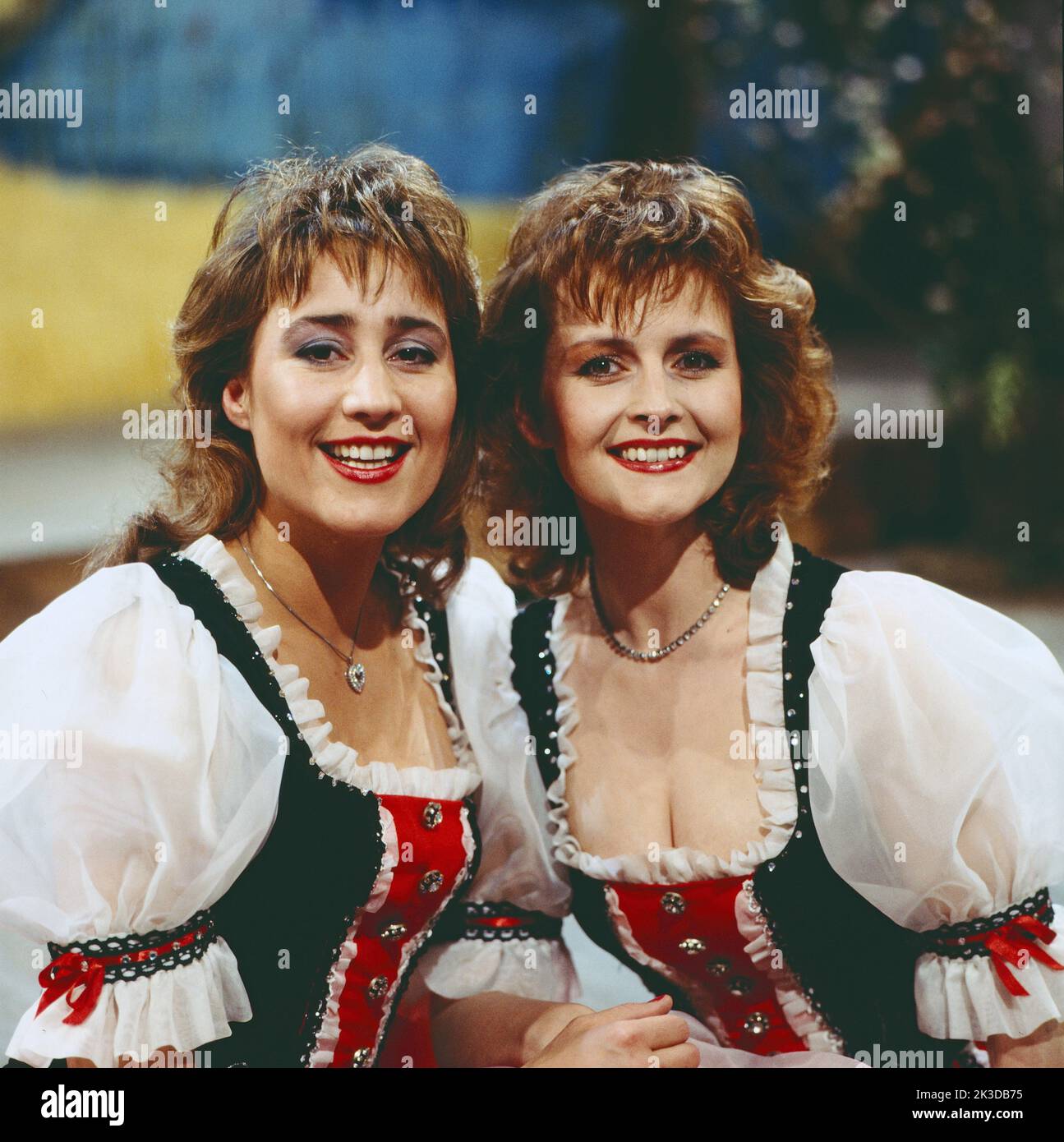 Gabi und Karin, Volksmusik-Sängerinnen, Gabi und Karin Bachmann ...