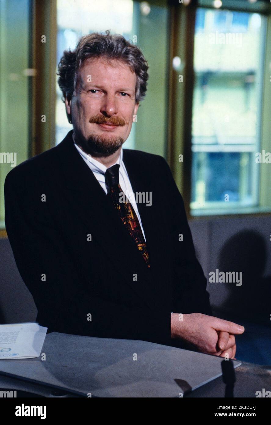 Peter Voß, deutscher Journalist, Moderator des ZDF heute Journals ...