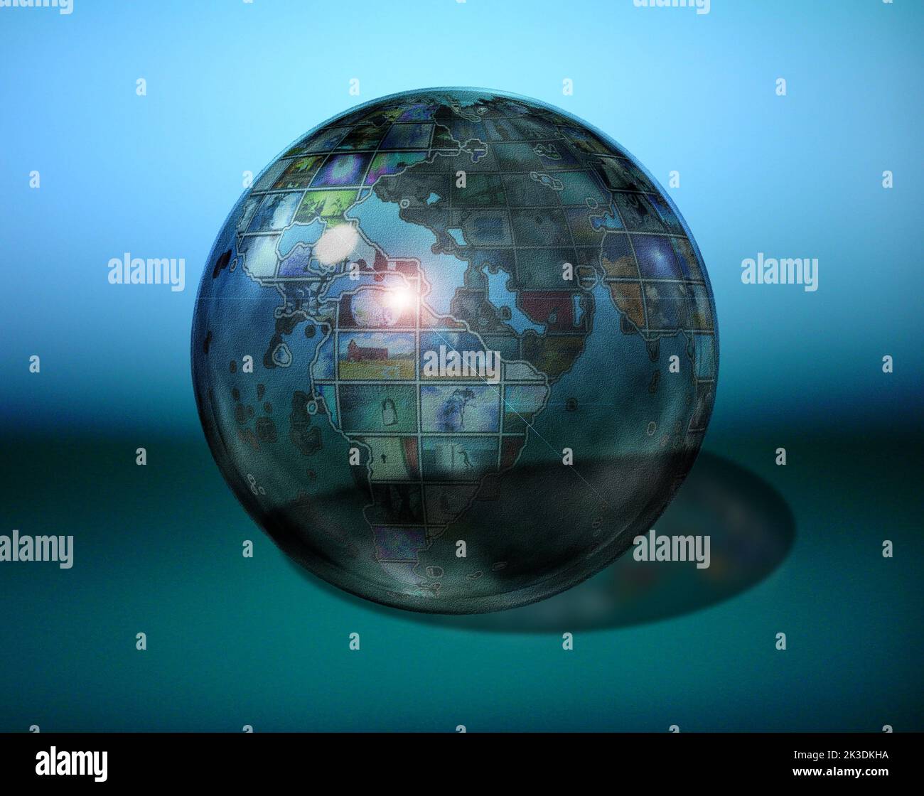 Kosmos illustration planet erde symbole -Fotos und -Bildmaterial in hoher Auflösung – Alamy