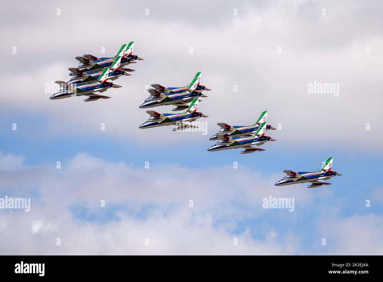 Italienische Luftwaffe - Frecce Tricolori das weltweit größte ...