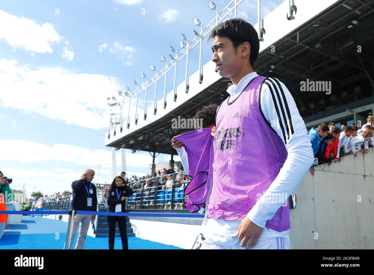 Madrid, Spanien. 25. September 2022. Takuhiro Nakai (RM Castilla ...