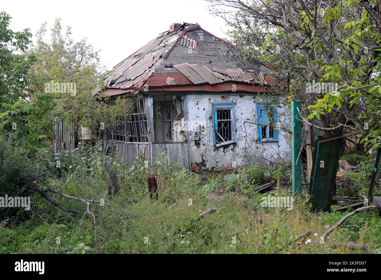 REGION CHARKIW, UKRAINE - 26. SEPTEMBER 2022 - nach den ...
