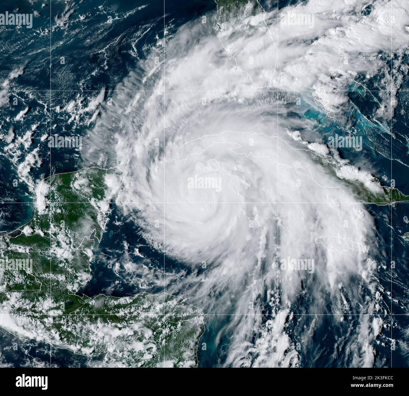 Karibik, Atlantischer Ozean. 26. September 2022. In einem ...