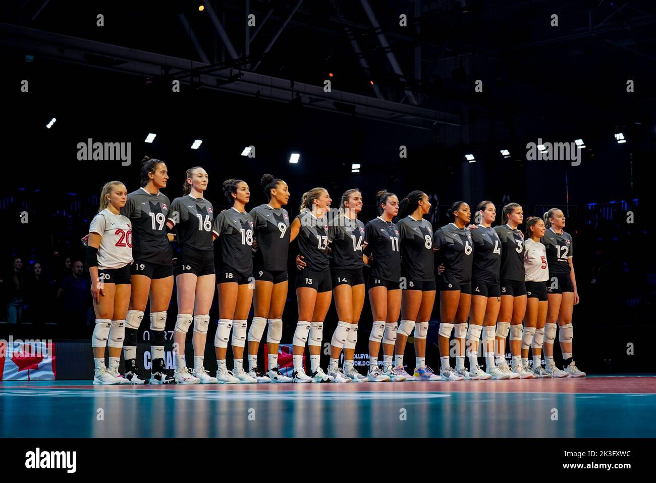 ARNHEM, NIEDERLANDE - 26. SEPTEMBER: Arielle Palermo von Kanada, Emily ...
