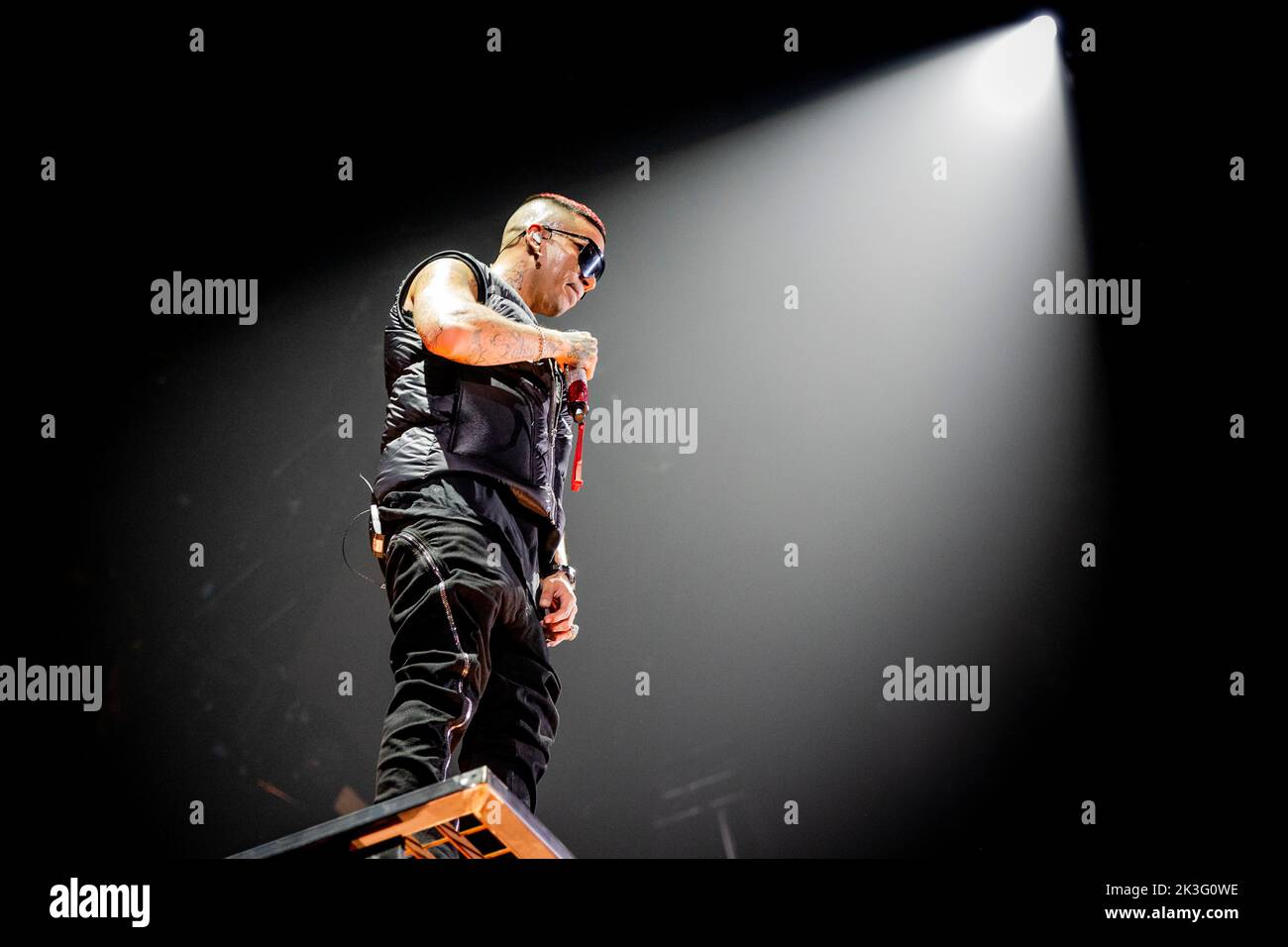 Mailand Italien 25. September 2022 Sfera Ebbasta - Famoso Tour - live ...