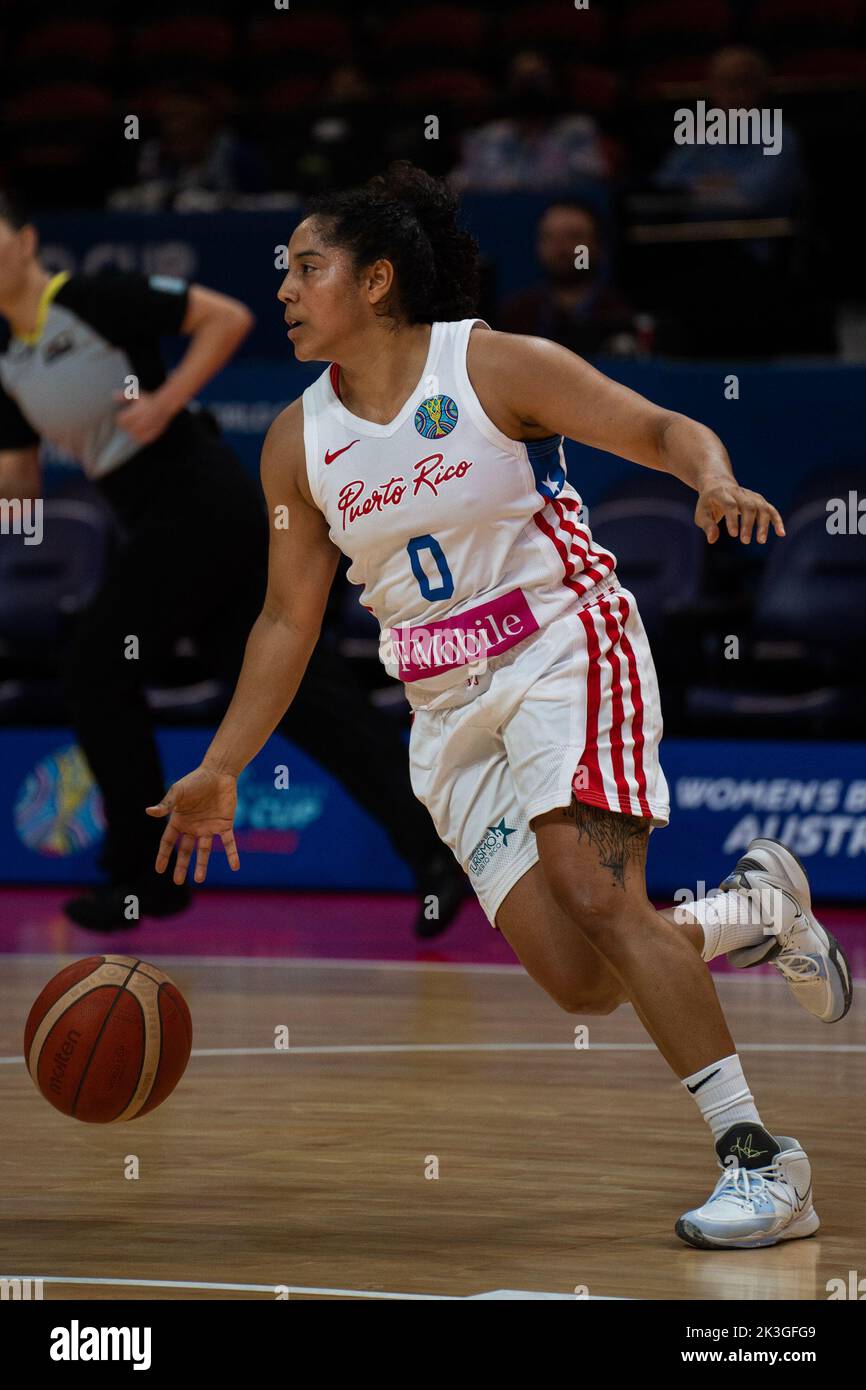 Sydney, Australien. 27. September 2022. Jennifer O'Neill (0 Puerto Rico ...