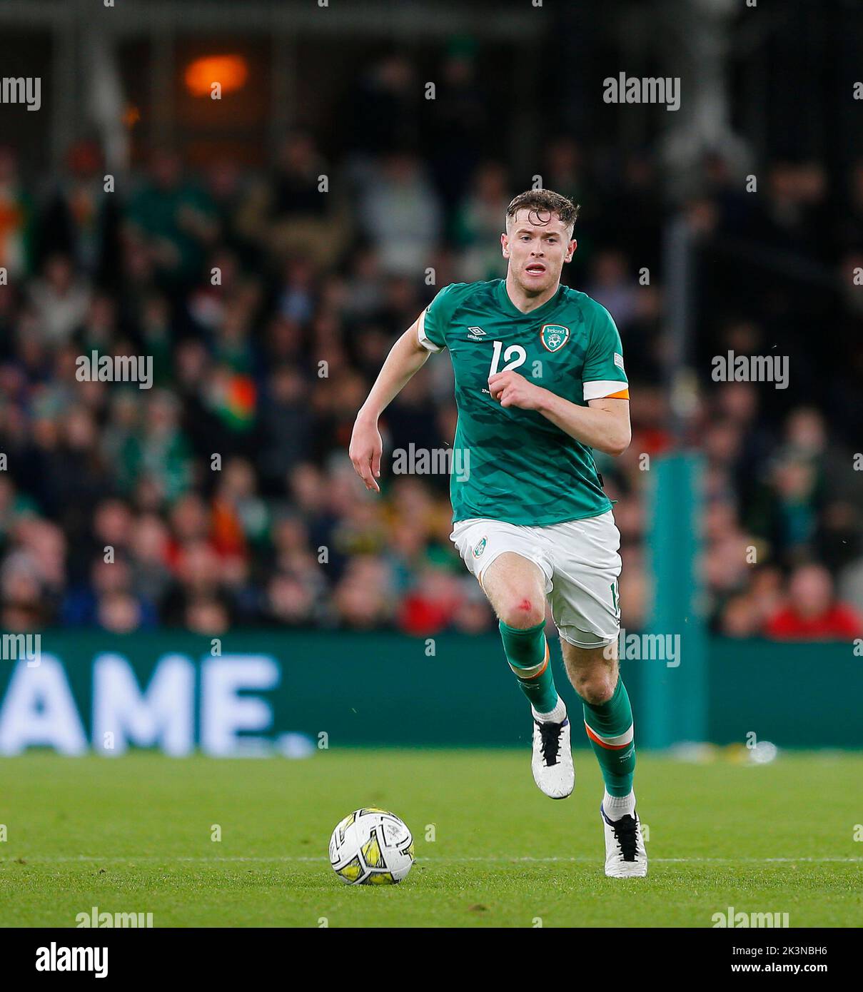 Aviva Stadium, Dublin, Irland; September 27. 2022, UEFA Nations League ...