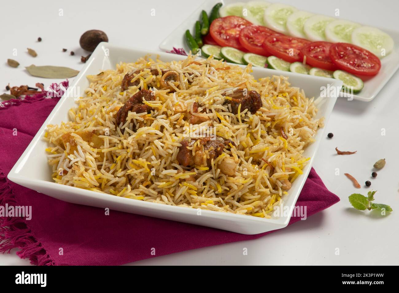 Kacchi biriyani -Fotos und -Bildmaterial in hoher Auflösung – Alamy